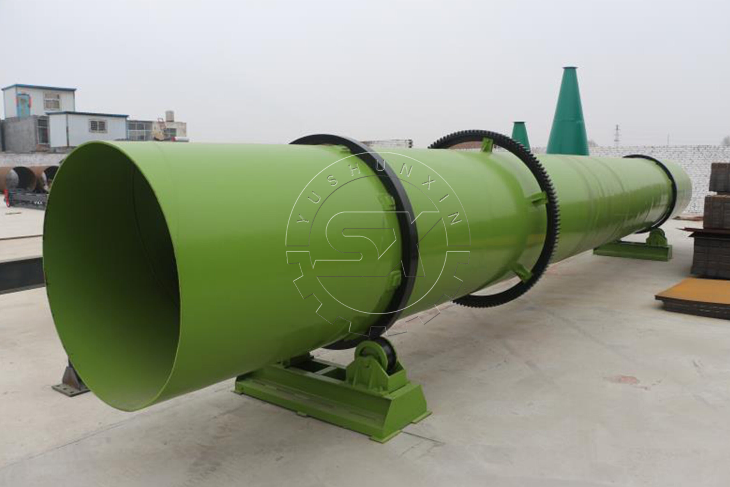 Rotary Cooler in Granular Fertilizer Factory | Working Process