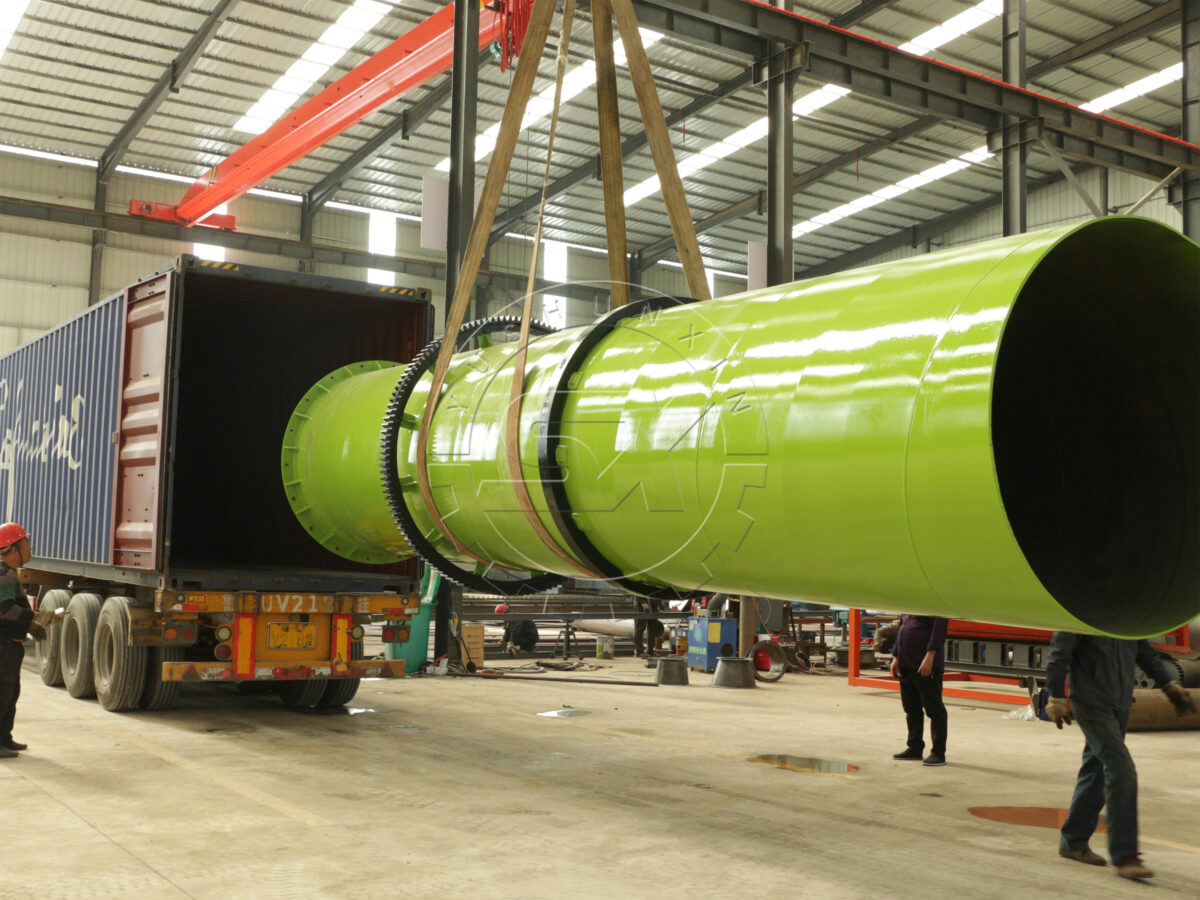 Rotary Cooler in Granular Fertilizer Factory | Working Process