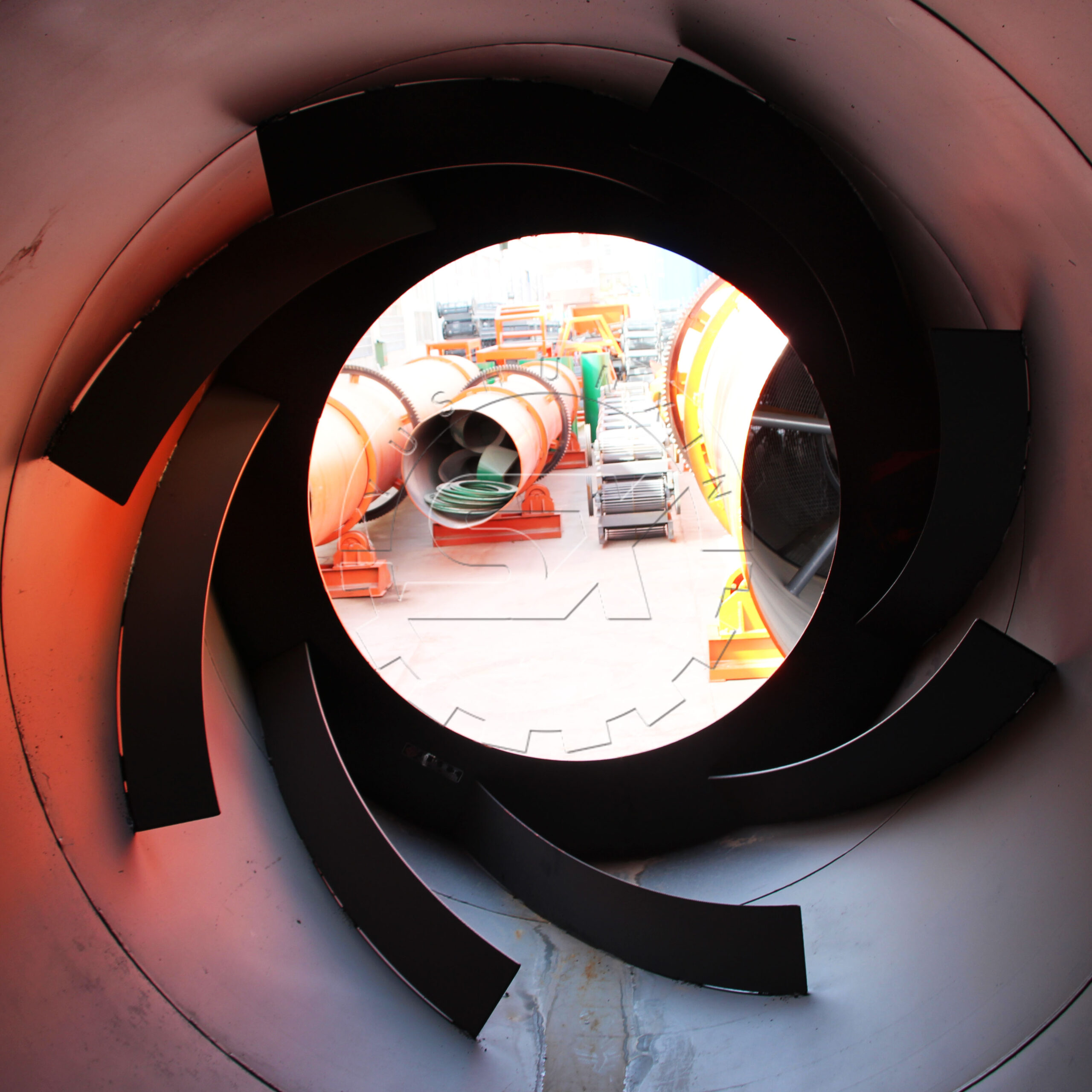 Rotary Cooler in Granular Fertilizer Factory | Working Process