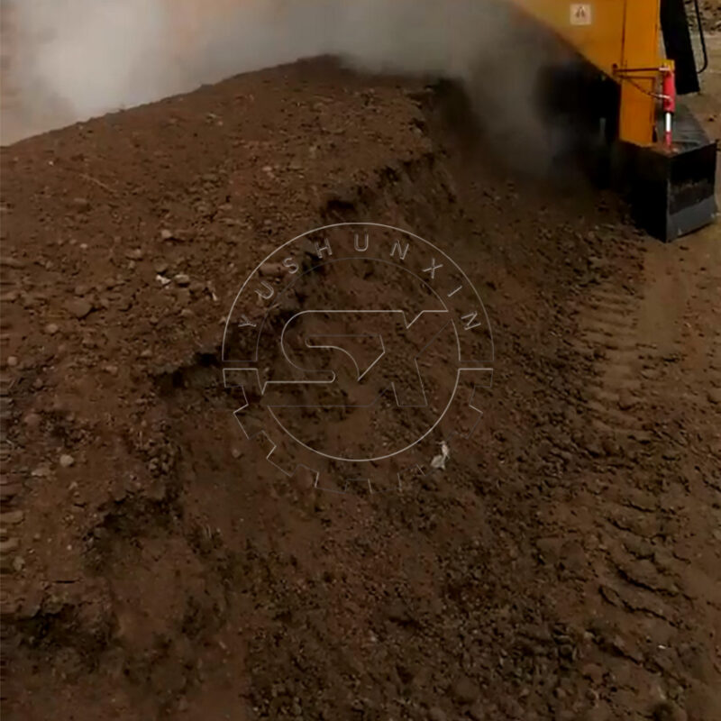 Commercial Manure Composting System | Organic Fertilizer Making Unit